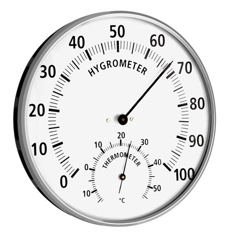 Analogue Thermo Hygrometer With Metal Ring Tfa Dostmann