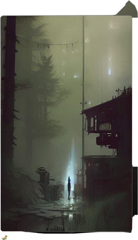 A Ghost Usual Haunting Used By Dream Ai And Picsart R Aiart