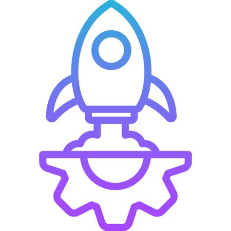 Boost Generic Gradient Outline Icon