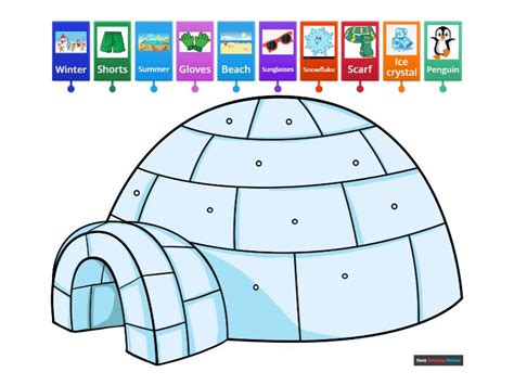 Igloo Labelled Diagram