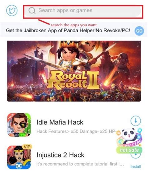 Download Apps IPA Files From Panda Helper