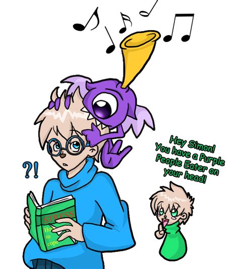 Purple People Eaters Go Nom By Chikisingergrl On Deviantart