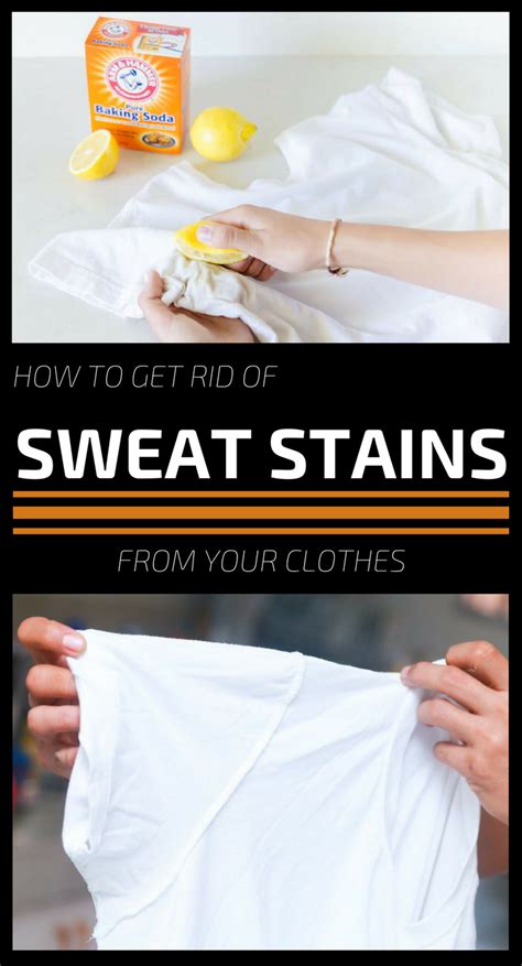 How To Get Rid Of Sweat Stains From Your Clothes