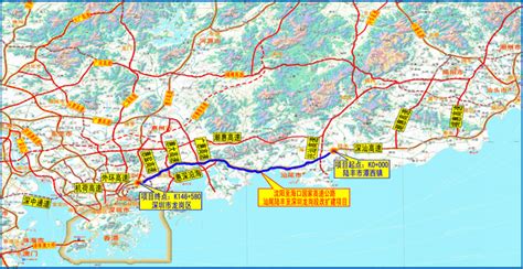 深汕西高速最新进展！预计通车时间深圳市改扩建节水