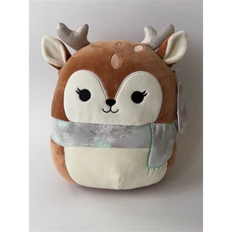 Squishmallows Toys Dawn Deer Fawn Squishmallows Nwt 22 Scarf Approx