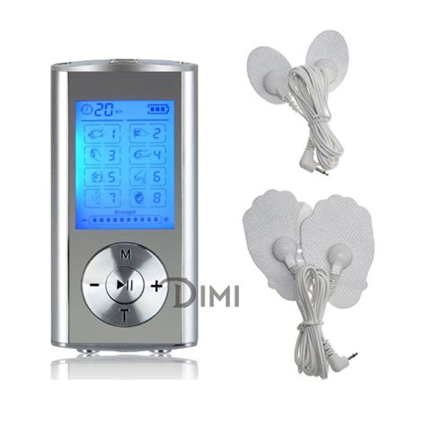 Portable Tens Unit Digital Palm Massager Pro Personal Home Therapy Ems