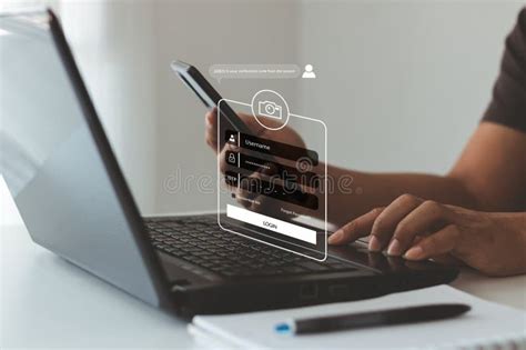 Login User Identification Information Security And Encryption Cyber Security In Two Step