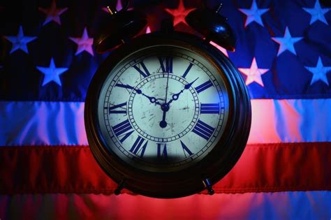 Trendy Countdown Clock For Election Election Day Premium AI Generated Image