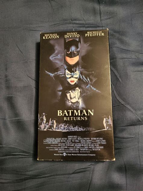 Batman Trilogy Vhs Tim Burton Michael Keaton 1989 1995 Batman 1989
