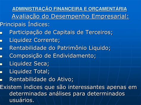 Ppt AdministraÇÃo Financeira E OrÇamentÁria Powerpoint Presentation