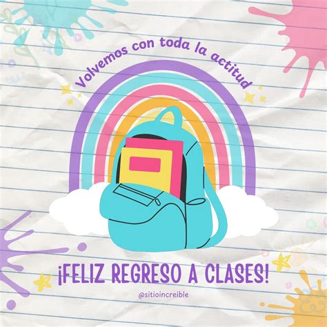 Post De Instagram Regreso A Clases Ilustrativo Azul Templates By