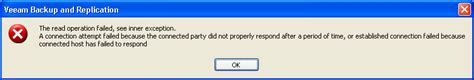 Veeam Access Is Denied When Restoring Files