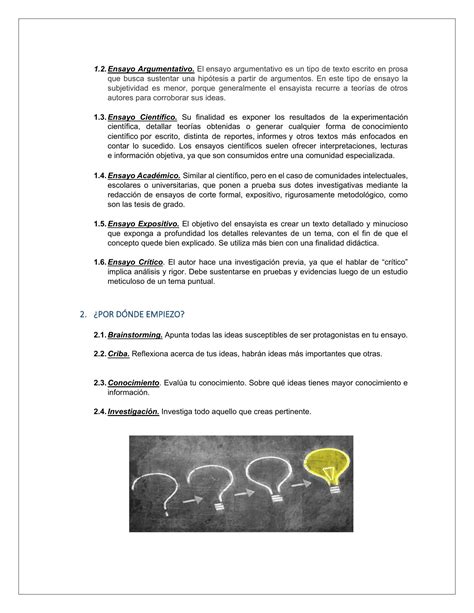 Formato De Ensayo Argumentativo
