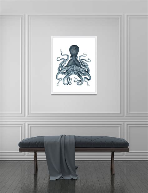 Blue Ink I By Sofia Fox 20 X 26 Framed Scenario Home