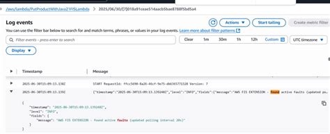 Aws Fault Injection Service For Aws Lambda Part 3 Fis Lambda Action