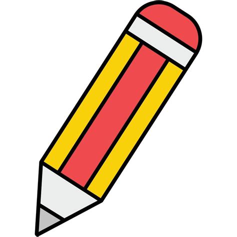 Icono De Vector De Lápiz Que Puede Modificar O Editar Fácilmente