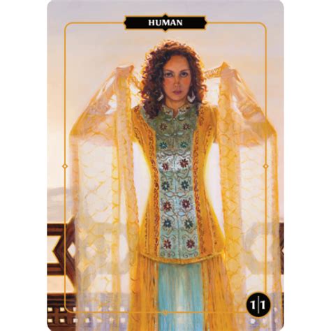 Human Metal Token Guardian — Aaron Miller Illustration