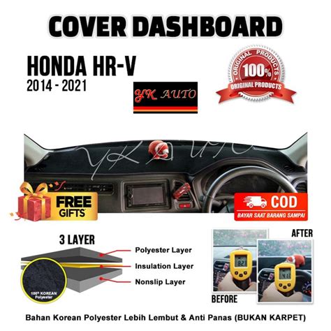 Jual Cover Dashboard HRV Gen1 Premium Cover Dasboard Honda HR V Gen1