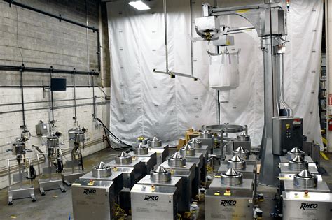 Automated Bulk Bag Unloading System Rheo Engineering