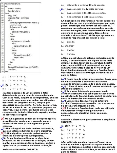 Revis O Algoritimos E Logica De Programa O L Gica E Programa O