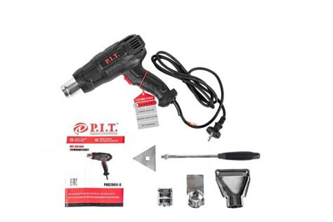 Фен технический PIT PHG 2000-D (2кВт, 350-600гр. ), новый, в наличии ...