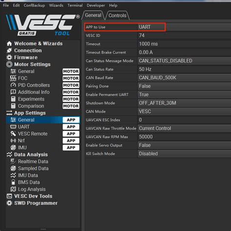Tips For Remote Vx4 Uart Control Mode Flipsky