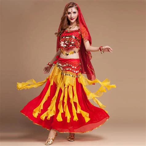 Sexy India Egypt Belly Dance Performance Wear Womens Belly Dancing