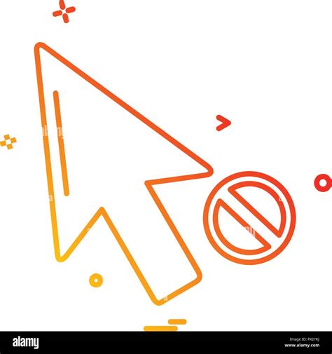 Pointer Icon Design Vector Stock Vector Image And Art Alamy