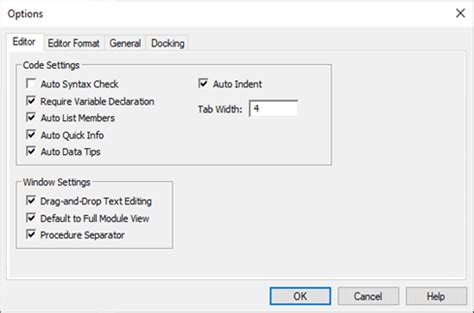 Customize Your VBA Editor VBE Simple Excel VBA