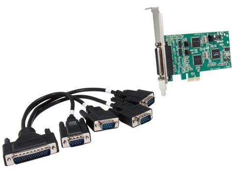 4 Port Pci Express Pcie Serial Combo Card 2 X Rs232 2 X Rs422 Rs485 Model