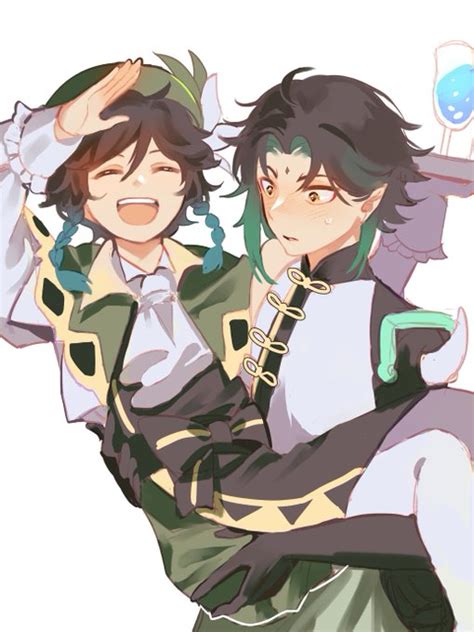 「魈ショウ原神 何かを持っている」の画像イラストファンアート古い順