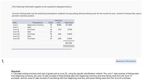 Solved 2 Using Fifo Calculate Ending Inventory And Cost Of