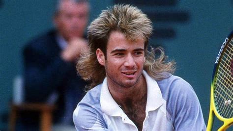 Look André Agassi Regrette De Sêtre Fait Des Cheveux