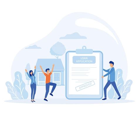 Agente De Crédito Tiene Documento De Solicitud De Aprobación De