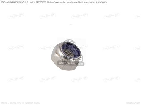 Self Locking Nut Din0985 M 5 For Ktm Order At Cmsnl