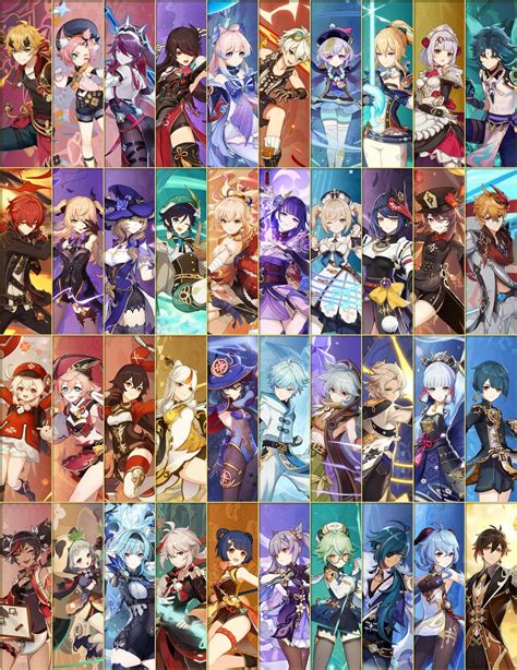 All Genshin Characters Tổng Hợp Chi Tiết Mọi Nhân Vật Trong Genshin Impact