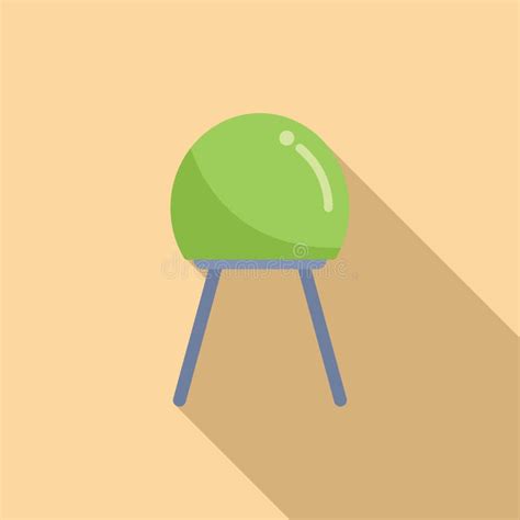Audio Resistor Icon Simple Vector Electric Circuit Stock Illustration