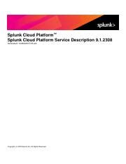 SplunkCloud 9 1 2308 Service Pdf Splunk Cloud Platform Splunk Cloud