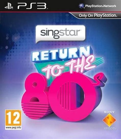 Singstar Return To The 80s Games Bol