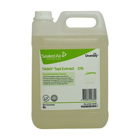 Diversey Taski Tapi Extract: Wool-Safe, Low Foam Carpet Shampoo | Erina ...
