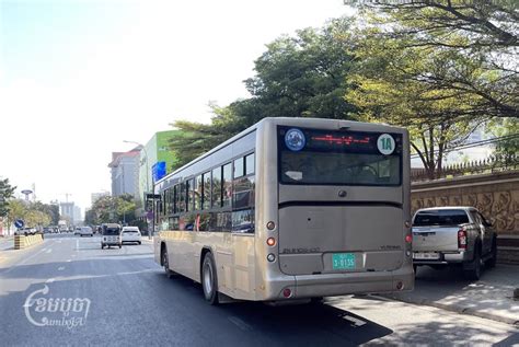 phnom penh to incorporate dedicated bus lanes for public transport