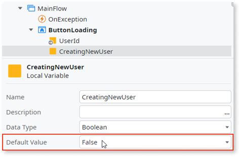 button loading odc documentation