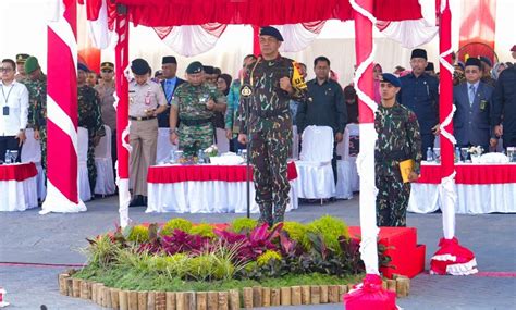 Kapolda Maluku Utara Pimpin Upacara Peringatan Hut Ke 78 Brimob Polri