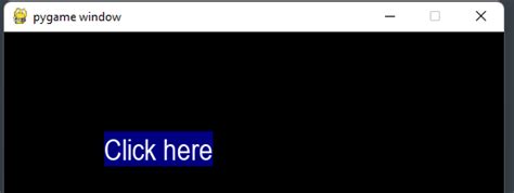 How To Make Buttons In Pygame Python Programming