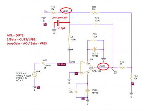 Opa189 Open Loop Gain Pspice For Ti Amplifiers Forum Amplifiers Ti E2e Support Forums