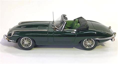 Matrix Scale Models Jaguar E Type Sii Roadster Green 1970