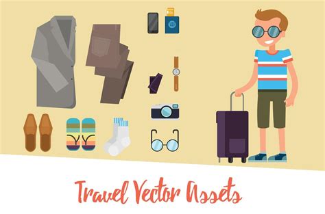 Travel Vector Assets 13161453 Vector Art At Vecteezy