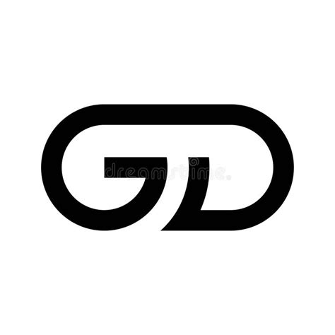 Gd Letter Logo Vector Icon Illustration Stock Vector Illustration Of Modern Icon 324128838