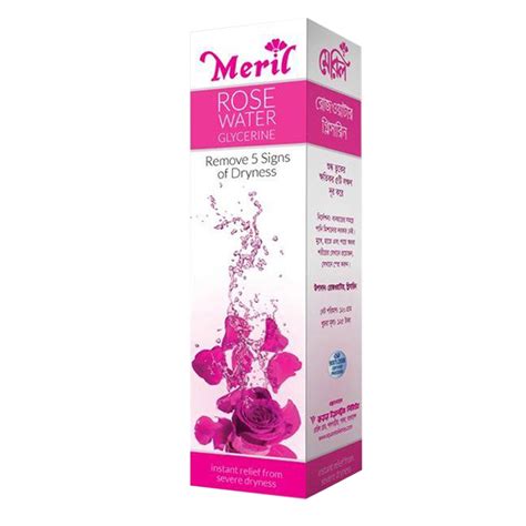 Meril Rose Water Glycerine 120g Bd