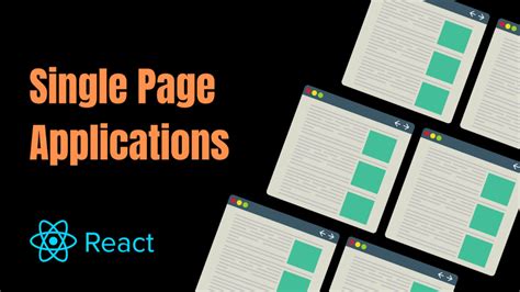 react single page application